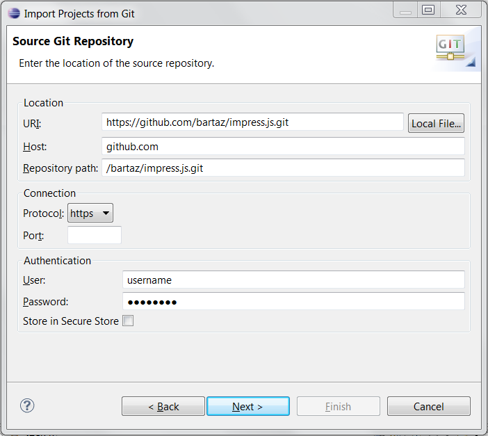 Egit In Eclipse Installation And Import From Github